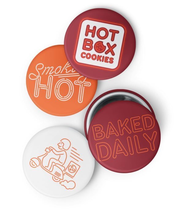Hot Box Cookies – Branding and Signage by TOKY
